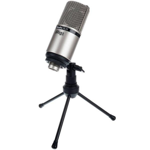 IK Multimedia iRig Mic Studio XLR Large Diaphragm Condenser Microphone ...