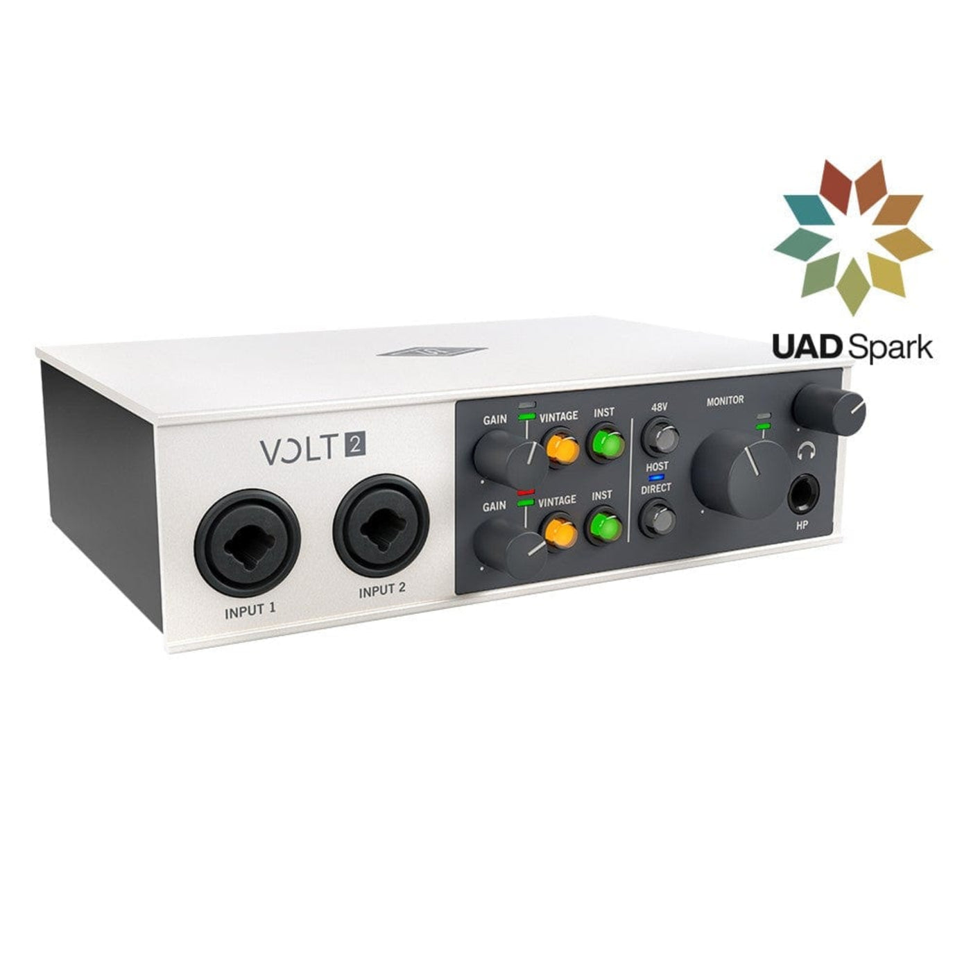 Universal Audio Volt 2 USB C 2×2 Audio Interface with UAD Plug-Ins 3.75 ...